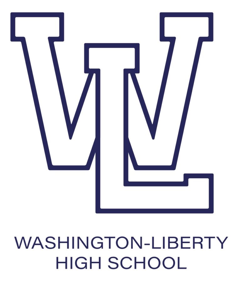 W-L Hybrid Logo Blue Border - Washington - Liberty