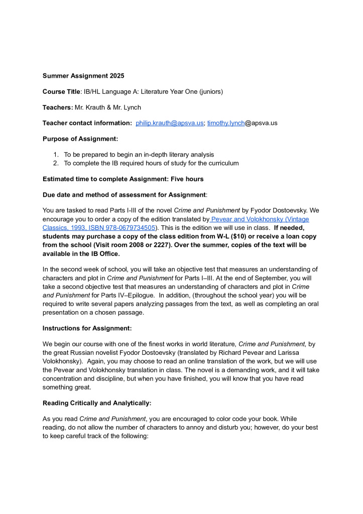 IB_HL English 1 Summer Assignment 2025 - Google Docs - Philip Krauth - Washington - Liberty